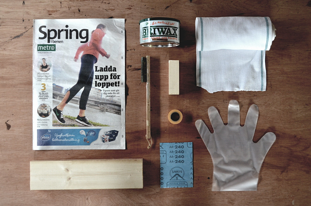 how to paint the Briwax – EPISO